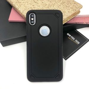 Accessories | Iphone Black Hybrid Armor Case | Poshmark